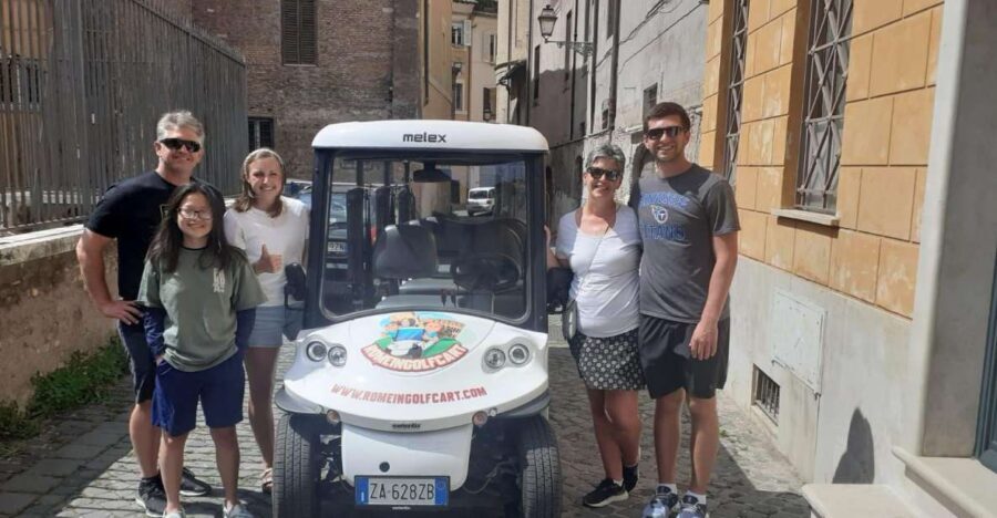 Exclusive 6 hours tour of Rome in Golf cart for Cruisers - The Itinerary: What’s Included