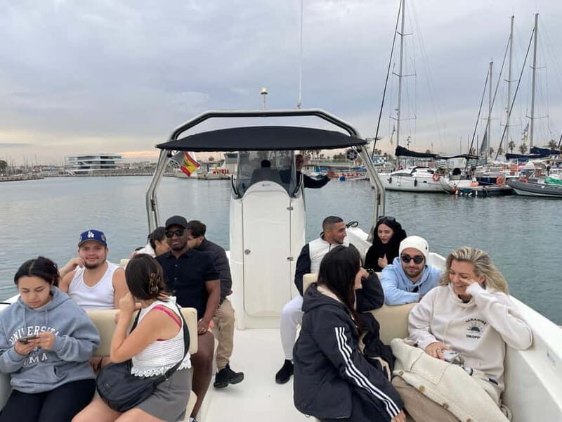 Exclusive sunset cruise-ship in Valencia, Sunset - The American’s Cup Port — A Unique Bonus