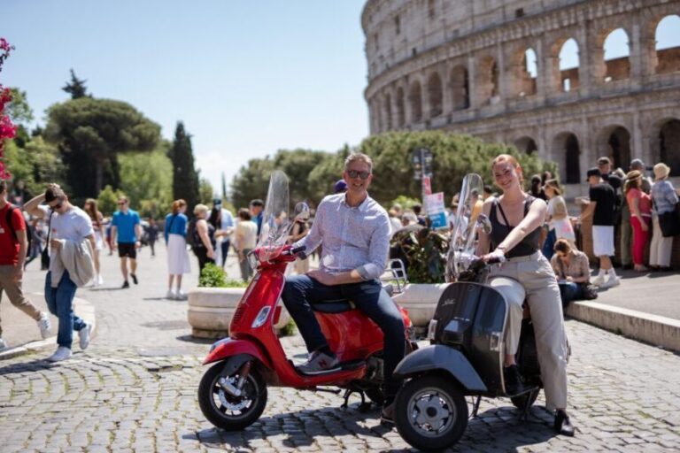 Explore city on Vespa with Professional Photographer - The Value of the Experience