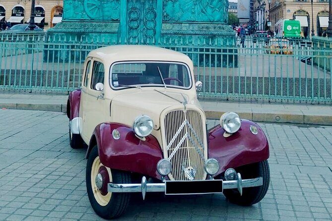 Explore Paris in 3 Hours: Authentic 2CV or Traction Tour - The Experience of Traveling in a Vintage Car