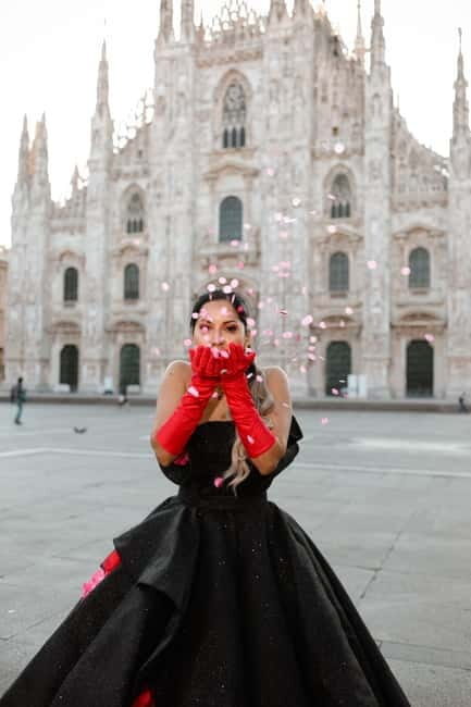 Fairytale Dress in the heart of Milan(Photographer separate) - The Itinerary: What to Expect During Your Hour in Milan