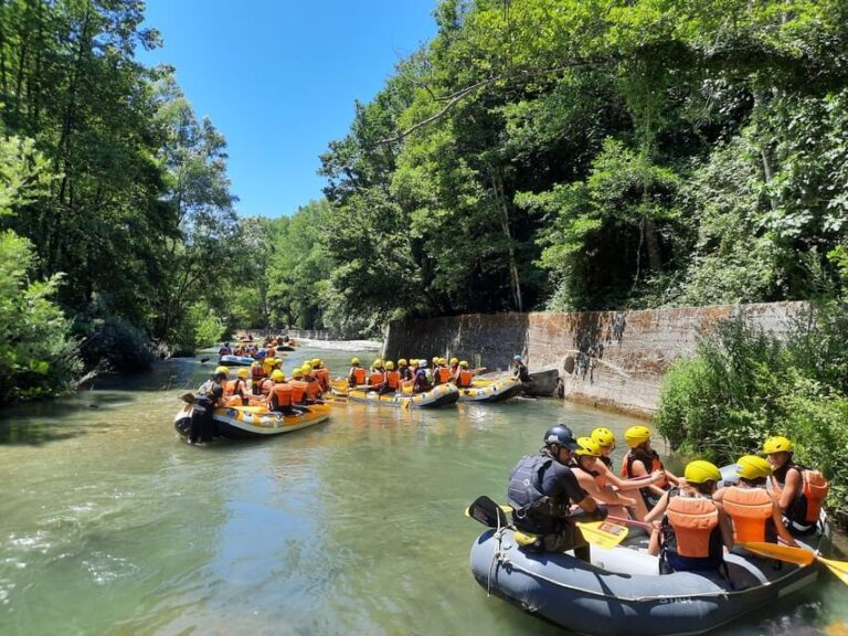 Family rafting in the Pollino National Park - A Close Look at the Experience