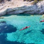 Family Sea Kayak at Meganisi - Lefkada - Discovering Meganisi on Sea Kayak