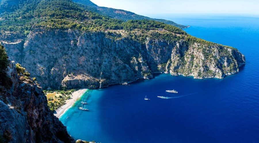 Fethiye: Boat Tour to Butterfly Valley with Beach Time - Reaching Butterfly Valley: The Highlight of the Day