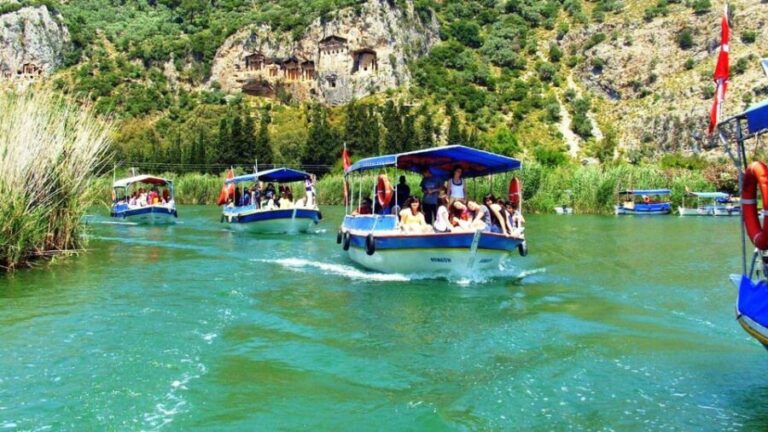 Fethiye:Dalyan Mud & Turtle Beach and River Cruise Day Trip - Exploring the Dalyan Delta and Ancient Tombs