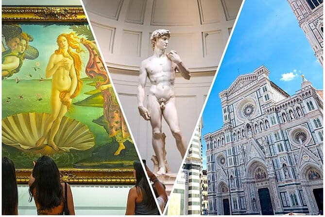 Florence: Accademias David, Uffizi and Duomo Walking Tour - Key Points