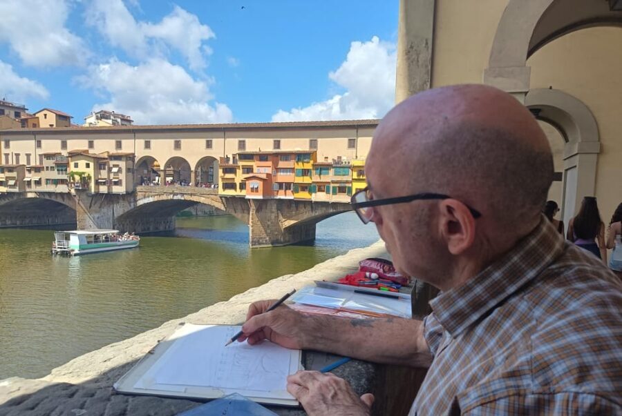Florence: Architectural walk with urban sketching - What You Receive: Materials and Guidance