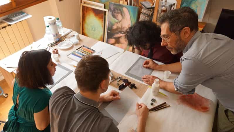 Florence: Painting experience, create your Florentine Lily! - The Value of the Experience