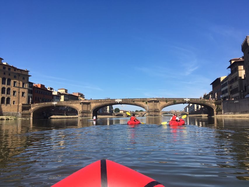 Florence: Ponte Vecchio and City Sights Guided Kayak Cruise - What to Expect During the Tour