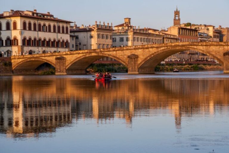 Florence: Pontevecchio Bridge and City Sights Rafting Cruise - A Complete Breakdown of the Experience