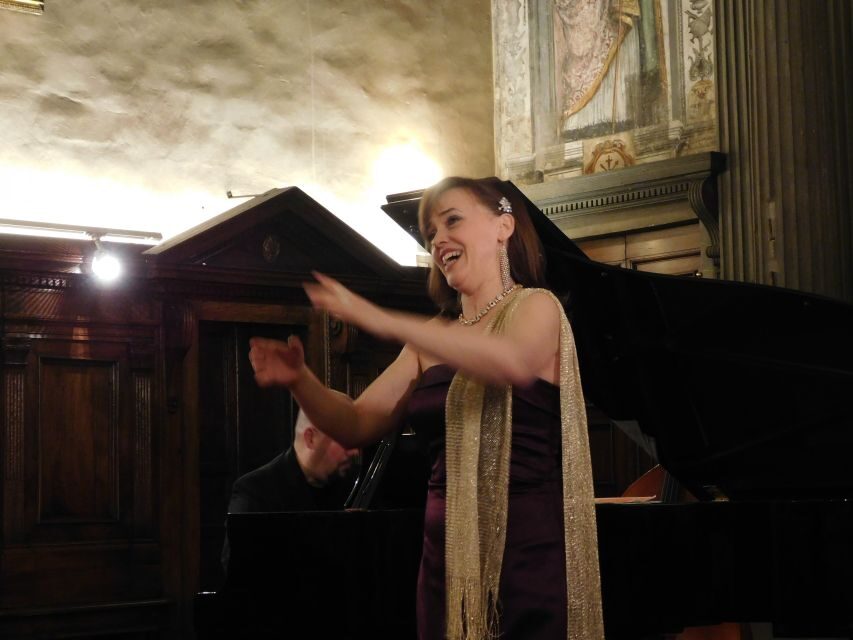 Florence: Santa Monaca Church Italian Opera Concert Ticket - Key Points