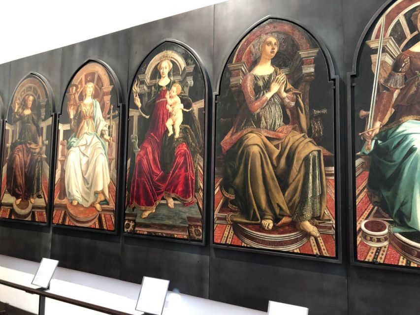 Florence: Small-Group Uffizi Early Entrance Tour - Itinerary in detail