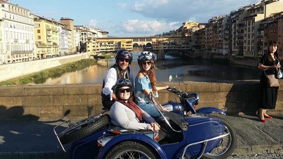Florence Vintage Motorcycle Sidecar ride - Morning or Sunset - How Does It Feel to Ride in a Sidecar?