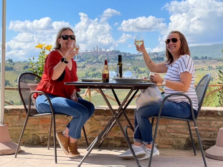 Florence: Wineries, Tastings, Lunch & San Gimignano Day Trip - The Vineyards and Olive Oil Experience
