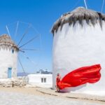 Flying Dress Mykonos Photoshoot - The Experience of Wearing a Flying Dress