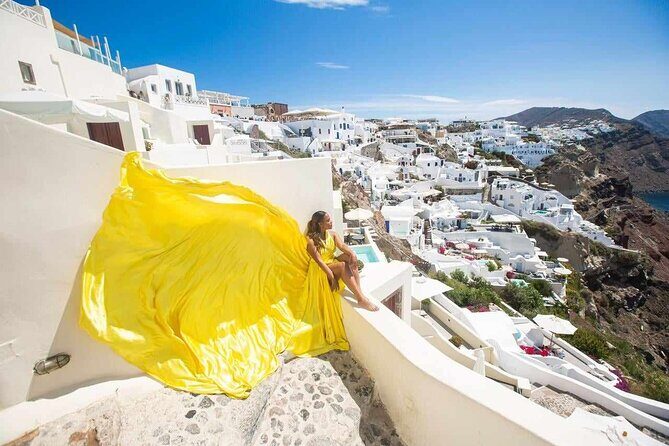 Flying Dress Photo in Santorini Greece - Who Should Consider Booking?