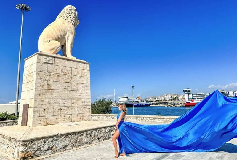Flying Dress Photoshoot - Piraeus Cruise Port - A Detailed Look at the Experience