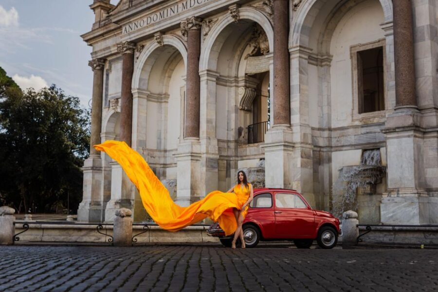 Flying Dress Rome Photoshoot - Who Will Love This Experience?