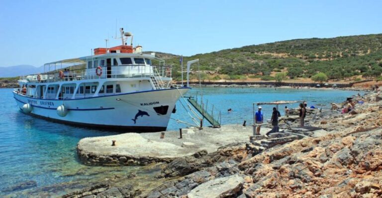 From Ag. Nikolaos: Spinalonga & Kolokytha Cruise with Lunch - Exploring Spinalonga – The Island’s Stories and Ruins