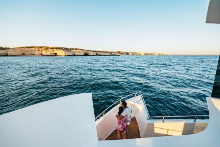 From Albufeira: Sunset Cruise and Beach BBQ with Open Bar - What to Expect During the Cruise