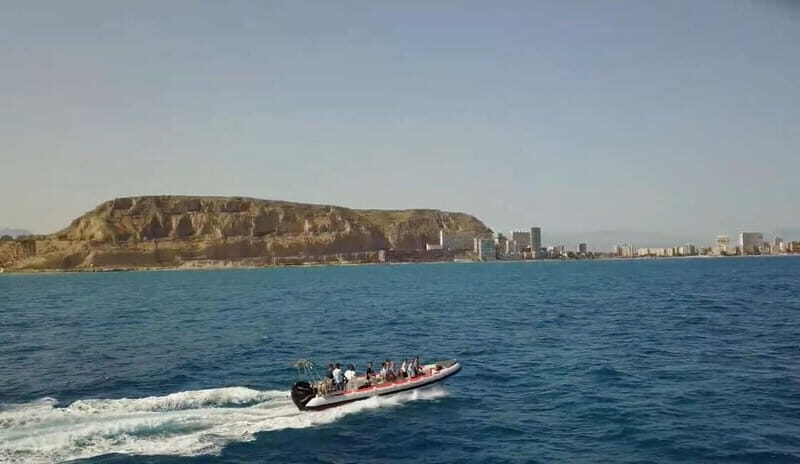 From Alicante: Speedboat tour with stop for swimming - A Colorful Ride Around Alicante Bay