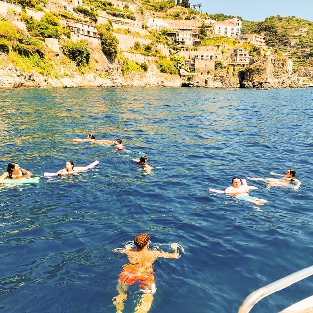 From Amalfi: Coast & Furore Fjord Boat Tour with Swim Break - What to Expect During the Tour