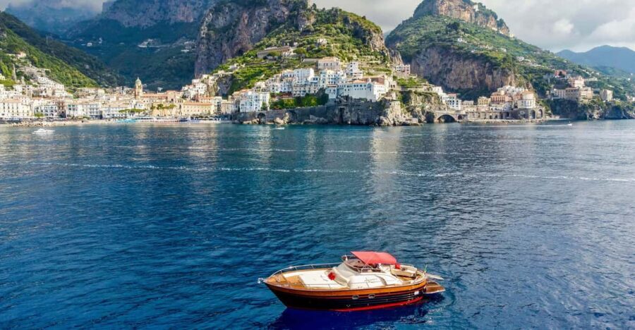 From Amalfi: private 12m boat trip to Capri - Exploring the Amalfi Coast from the Water