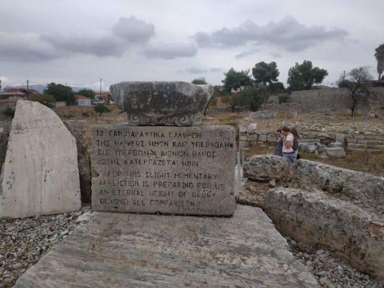 From Athens: City & Corinth Guided Day Tour - Details About Transportation, Group Size, and Price