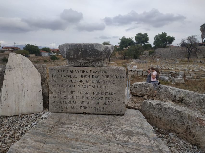 From Athens: City & Corinth Guided Day Tour - Details About Transportation, Group Size, and Price