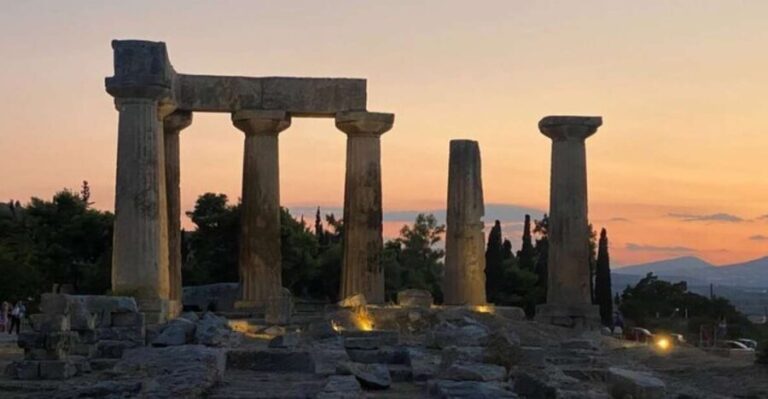 From Athens: Half-Day Ancient Corinth Evening Private Tour - The Detailed Itinerary