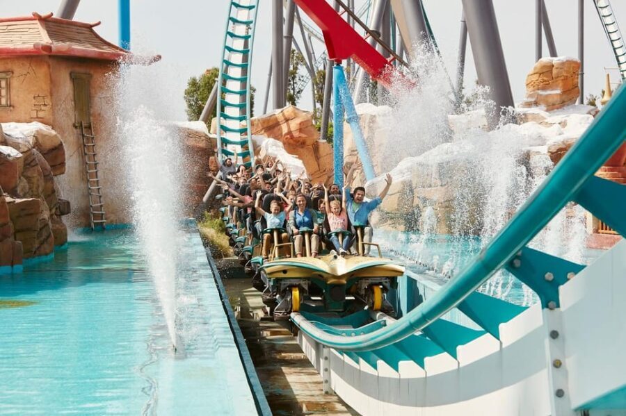 From Barcelona: PortAventura Theme Park Ticket & Transfer - The Park’s Six Unique Worlds