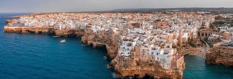 From Bari: Day tour to Polignano a Mare, boat ride and free time - The Itinerary in Detail