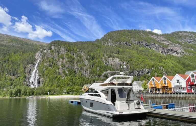 From Bergen: Modalen Private Fjord Cruise with Waterfalls - Detailed Breakdown of the Itinerary