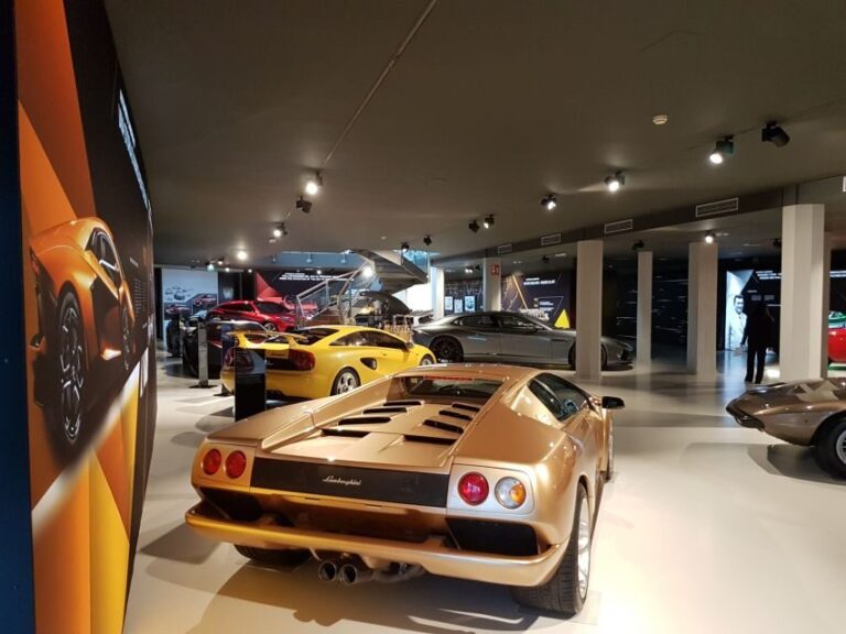 From Bologna: Lamborghini & Ferrari Museums Private Day Tour - Detailed Itinerary