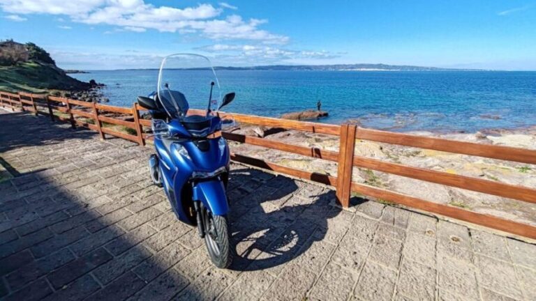 From Calasetta: Scooter hire on the island of Sant'Antioco - Practical Details and Tips