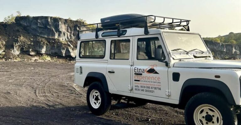 From Catania: 4x4 Mt Etna Jeep Tour - The Value of the Experience