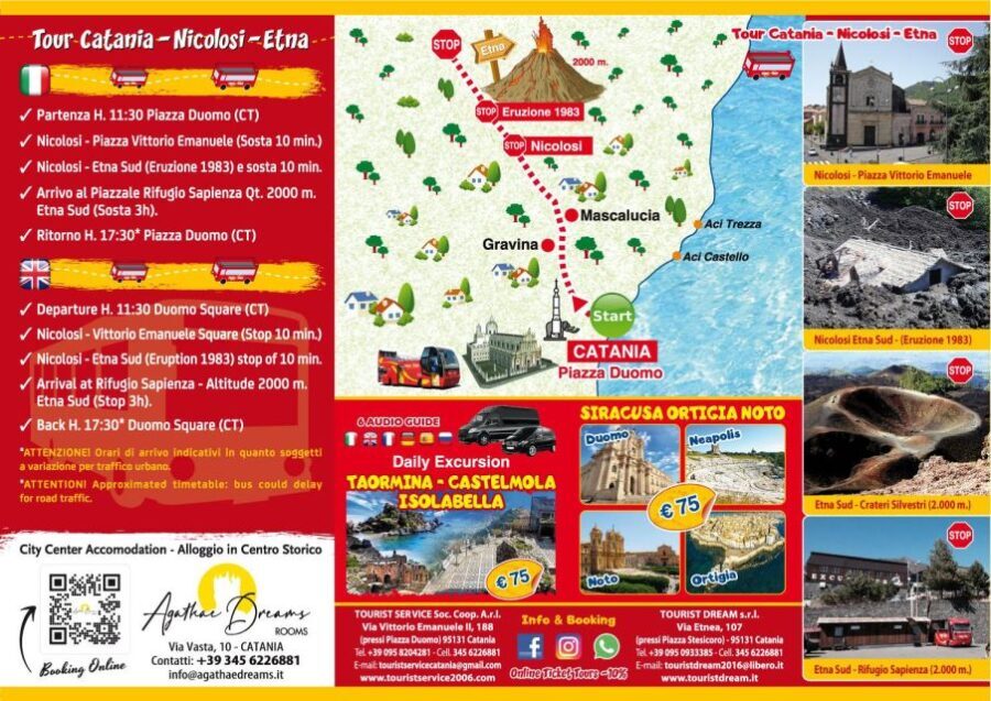 From Catania: Etna tour by Panoramic Bus - What’s Included and What It Means for You