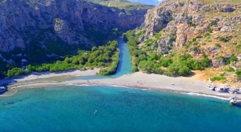From Chania: Day Trip to Preveli Palm Beach - The Boat Ride and Preveli Beach