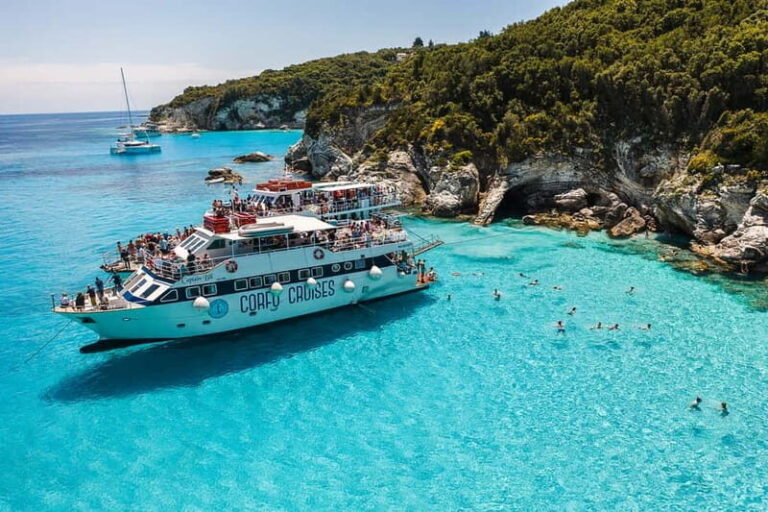From Corfu: Day Cruise to Paxos, Antipaxos, & the Blue Caves - An Introduction to the Experience