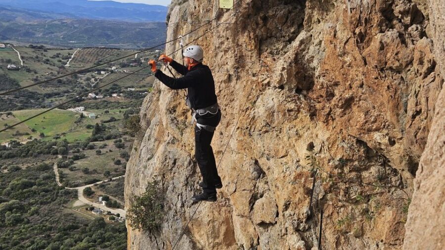 From Estepona: Vía Ferrata de Casares guided climbing tour - The Scenic Rewards