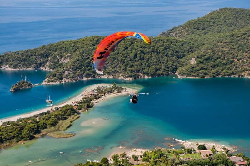 From Fethiye: Tandem Paragliding in Ölüdeniz - The Ascension: Reaching Mount Babadag