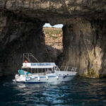 From Gozo:Around Comino, Blue Lagoon, Crystal Lagoon & Caves - Navigating the Coast and Caves