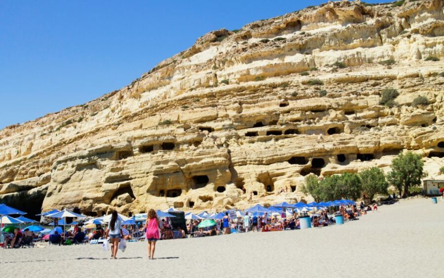 From Heraklion: A Relaxing Day Tour to Matala Hippie Beach - What Travelers Say