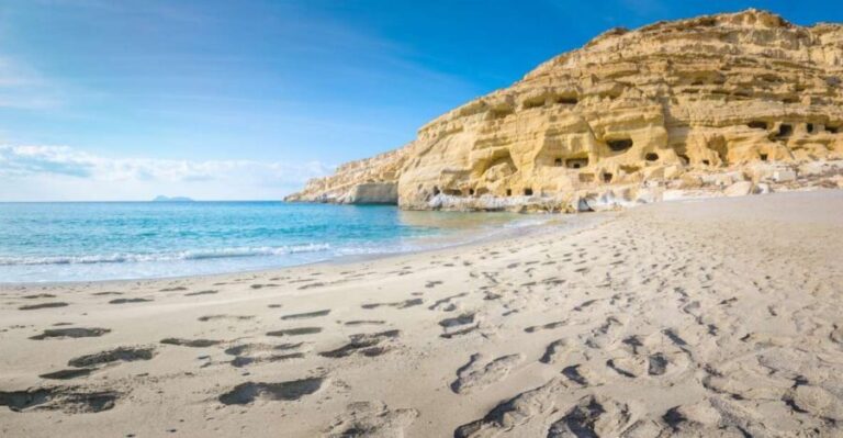 From Heraklion: Day Trip to Matala Hippie Beach and Caves - The Itinerary Deep Dive: What to Expect at Each Stop