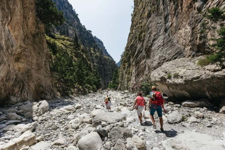 From Heraklion,Agia Pelagia,Malia: Samaria Gorge Guided Trip - What Makes This Tour Stand Out