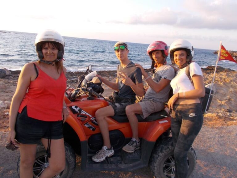 From Hersonissos/Malia: Guided Sunset Quad Safari - The Itinerary in Detail
