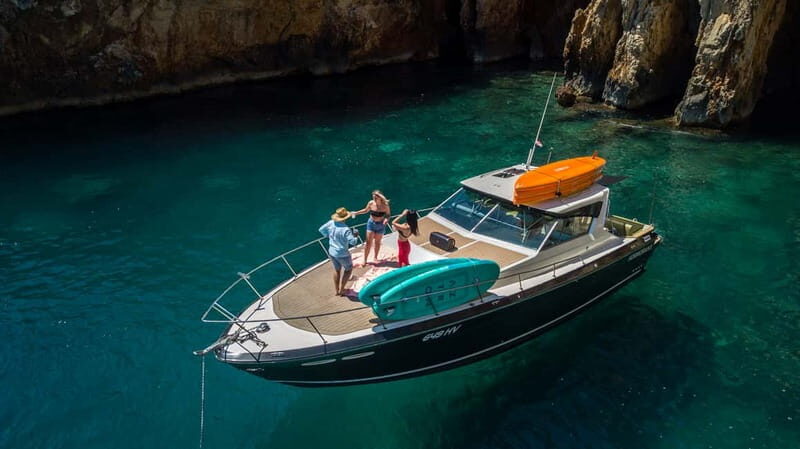 From Hvar: Blue Cave and Island-Hopping Yacht Tour - First Stop: Budikovac Island and the Blue Lagoon