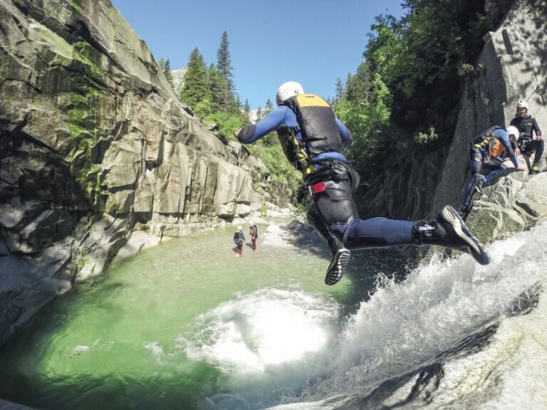 From Interlaken: Grimsel Gorge Canyoning Tour - Highlights of the Adventure