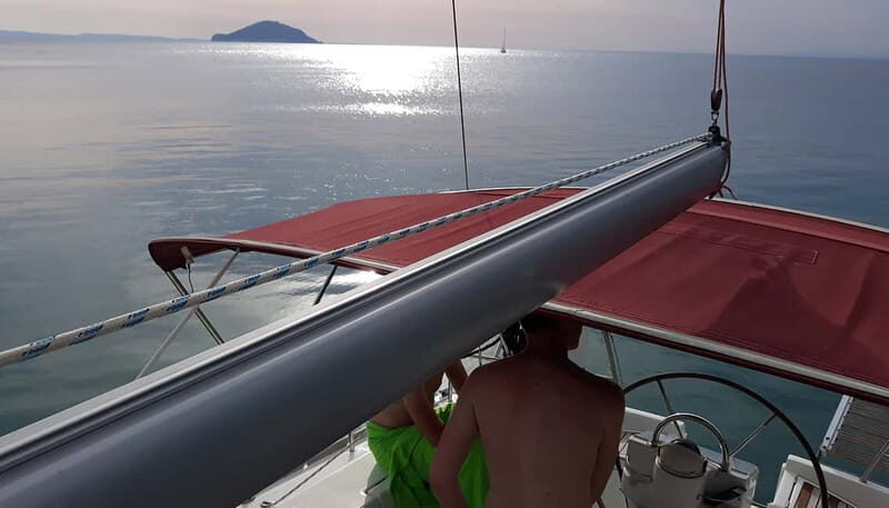 From Kassandra: Halkidiki Half-Day Beach Private Cruise - Exploring the Scenic Bays of the Toronean Gulf