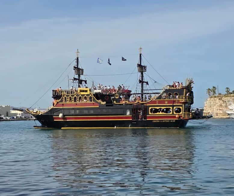 From Kos: Kalymnos, Pserimos and Plati Day Cruise with Lunch - First Stop: Pserimos Island – The Beach Retreat